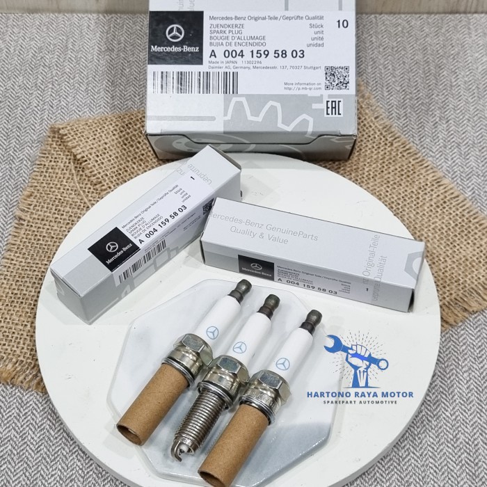 Jual Busi Spark Plug Mercedes Benz ORI M271 W212 W204 CGI Kompressor ...