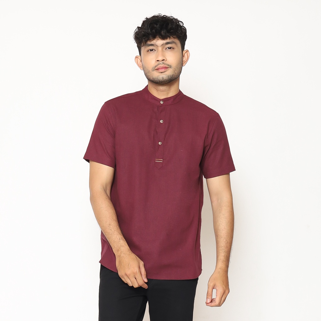 Jual HL MEN Rize Koko - Maroon | Shopee Indonesia