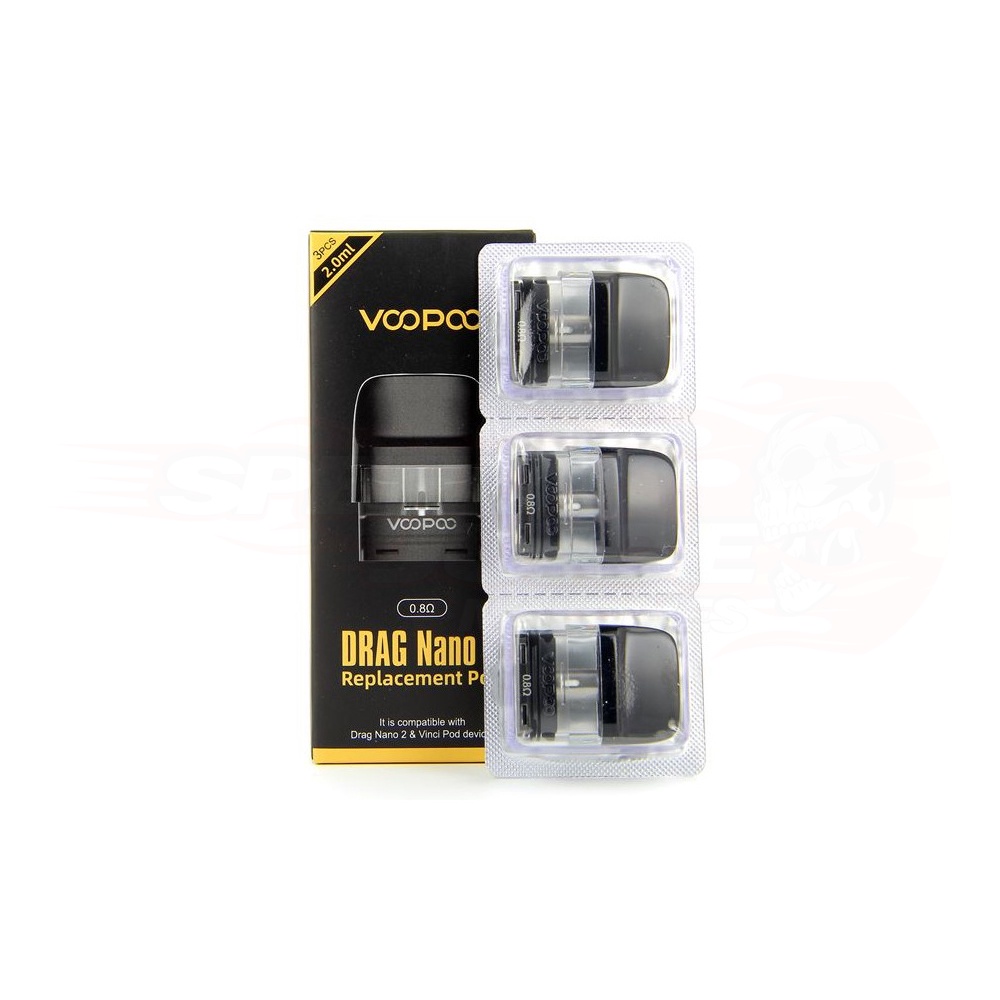 Jual [CARTRIDGE] - Drag Nano 2 Pods 0.8ohm 1.2ohm by Voopoo Catridge ...