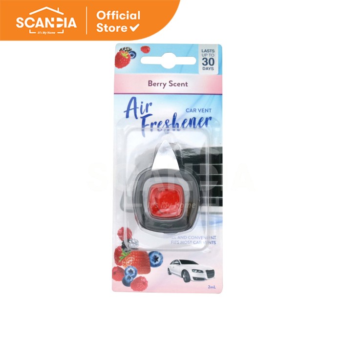 Jual SCANDIA Parfum Mobil Car Vent Air Freshener (HB0355)-Berry | Shopee Indonesia