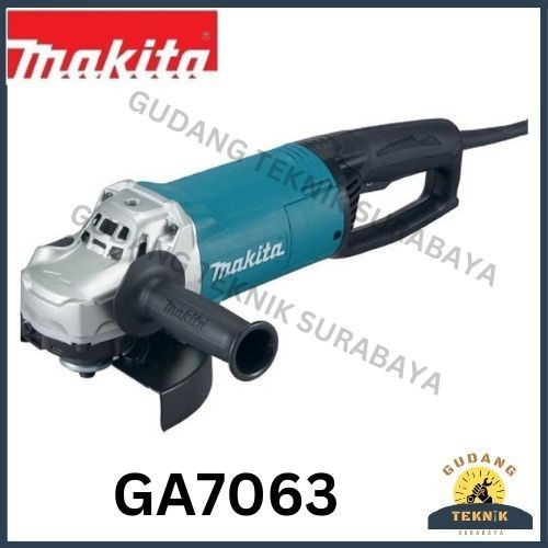 Jual Makita Mesin Gerinda Tangan GA7063 / Angle Grinder SJS II GA 7063 R | Shopee Indonesia