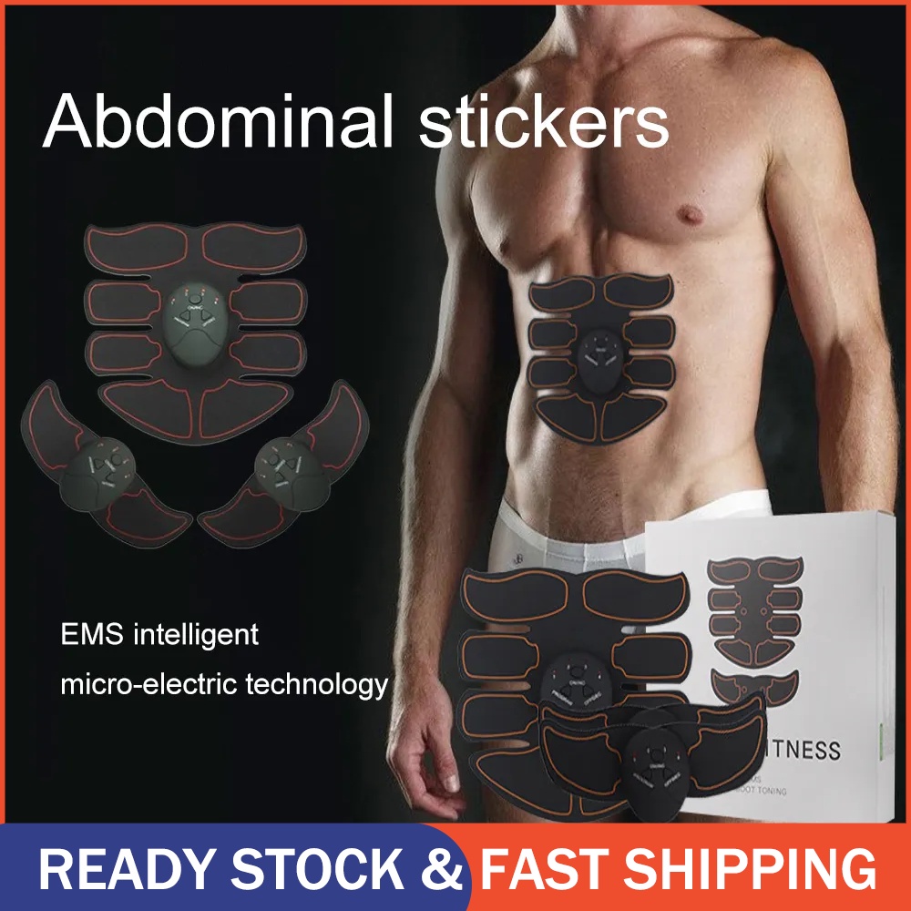 Jual Alat Fitnes Pembentuk Otot Six Pack Muscle Stimulator Trainer ...