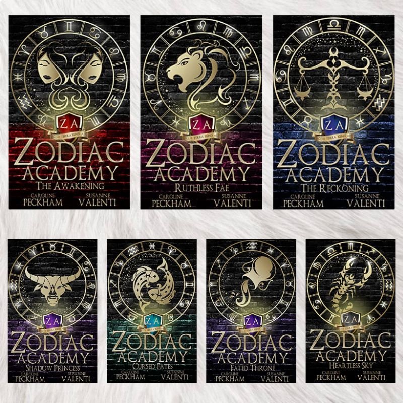 Jual Zodiac Academy 1-7: The Awakening Ruthless Fae The Reckoning ...