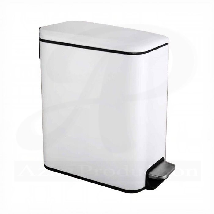 Jual Krisbow 5 Ltr Tempat Sampah Stainless Slim Soft Close - Putih-10184011 | Shopee Indonesia