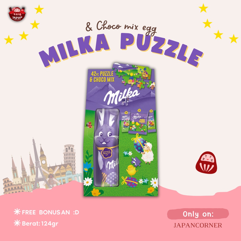 Jual Milka Puzzle & Choco Mix Egg | Shopee Indonesia