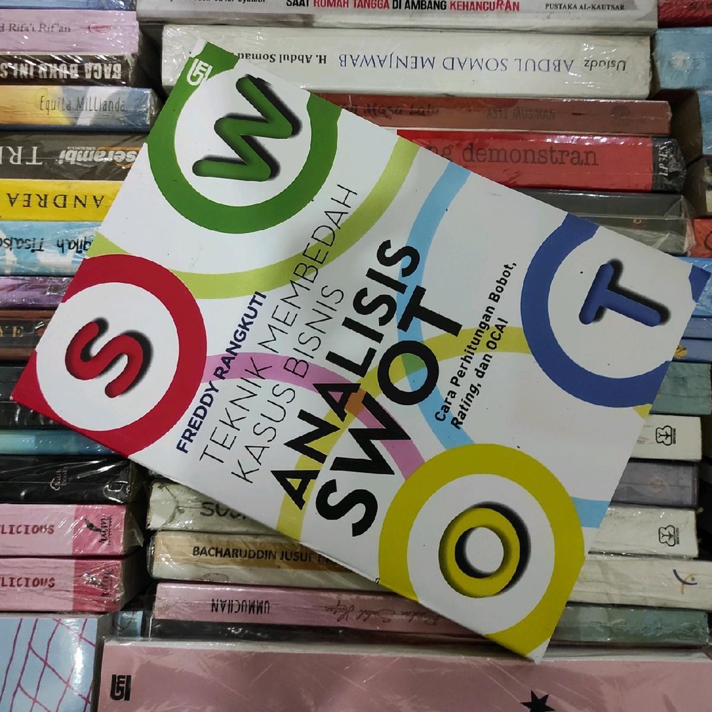 Jual Teknik membedah kasus bisnis analisis swot by freddy rangkuti ...