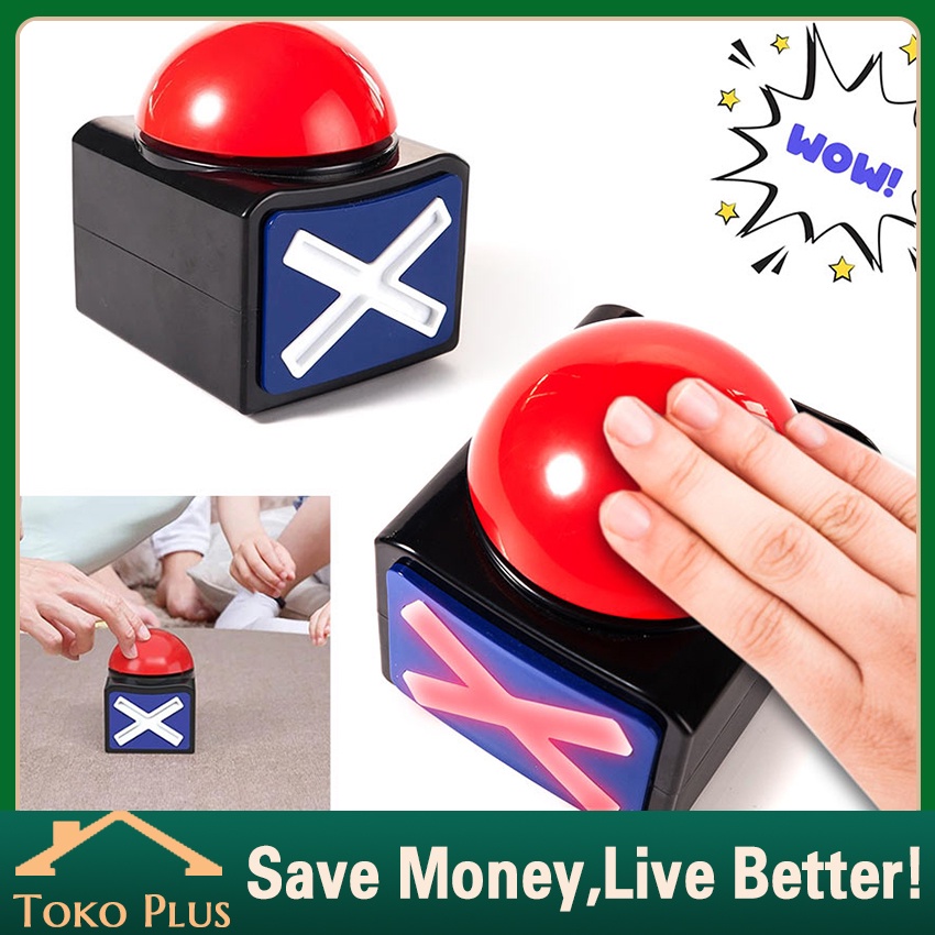 Jual TOMBOL Bunyi Alarm Game Mainan Kuis, Button Toy Buzzer Sound ...