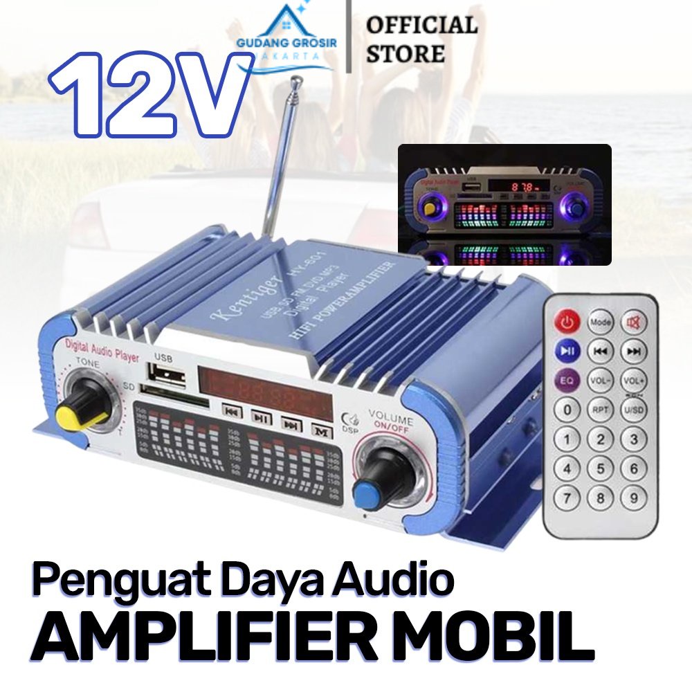 Jual Ampli Audio Mobil Amplifier Car Penguat Daya Audio Mobil Car ...