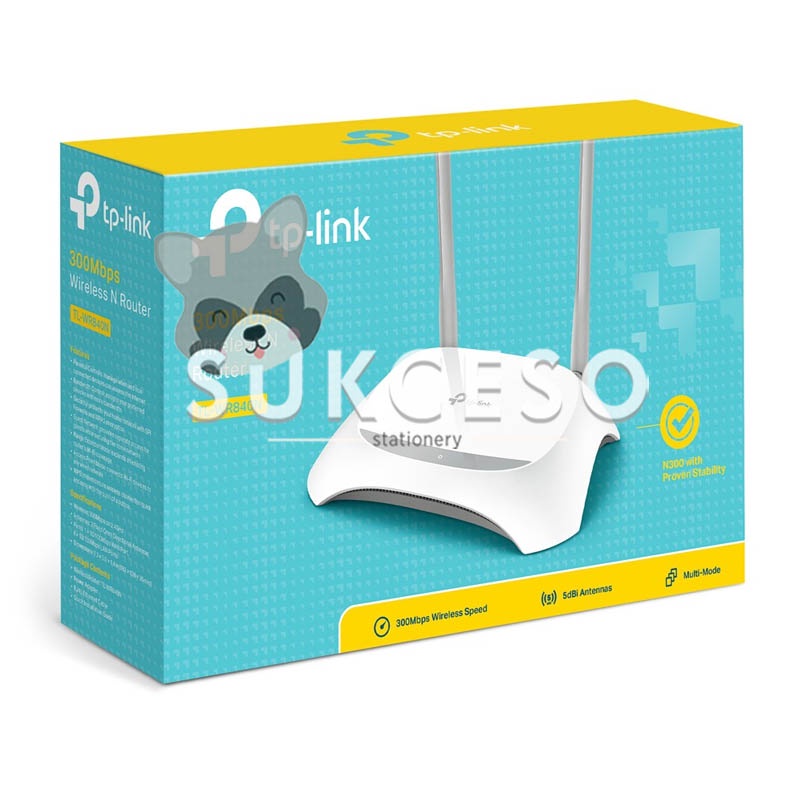 Jual TP Link Wireless N Router TL-WR840N 300 Mbps | Shopee Indonesia