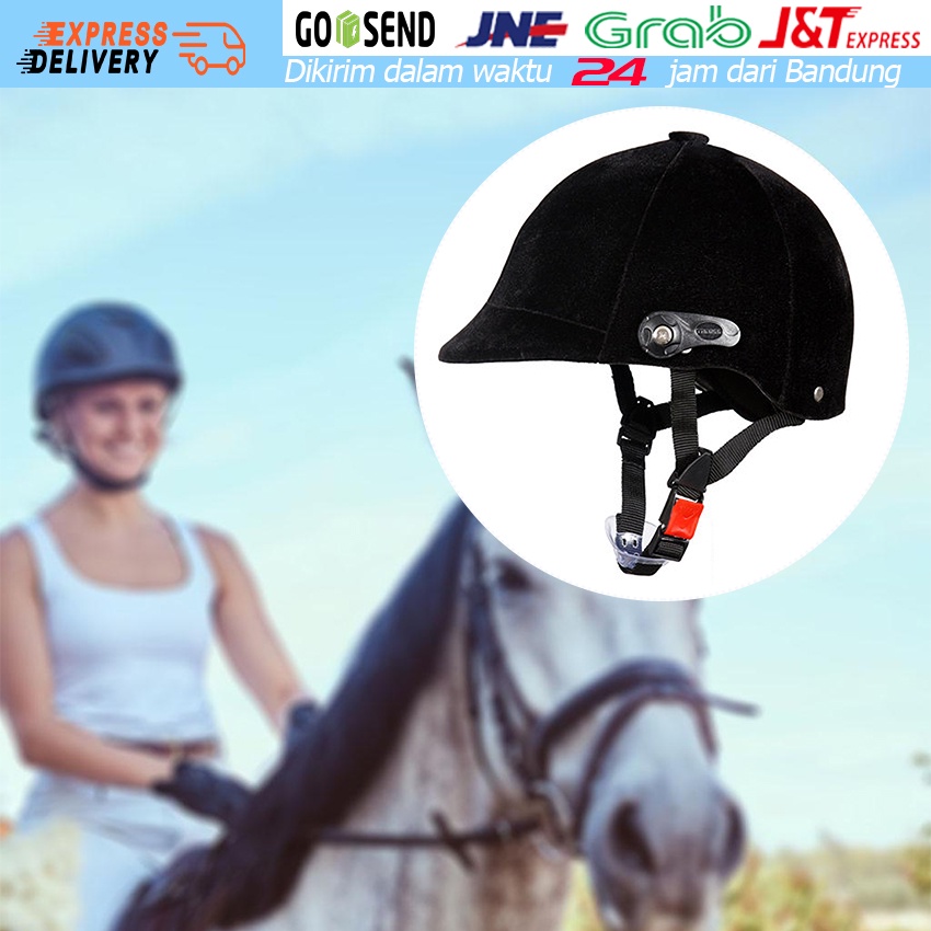Jual Helmet Pelindung Kepala Berkuda Horse Riding Equestrian Premium ...