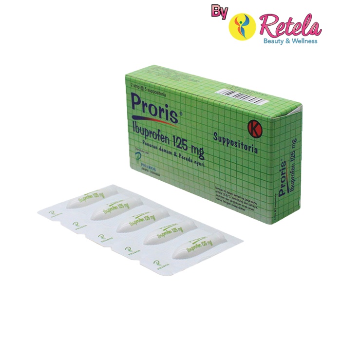 Jual PRORIS 125MG SUPPOSITORIA 5 SUPPO | Shopee Indonesia