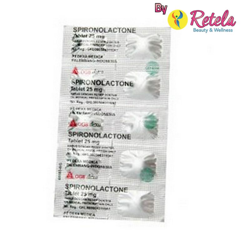 Jual Spironolactone 25mg Tab 10`S[ | Shopee Indonesia