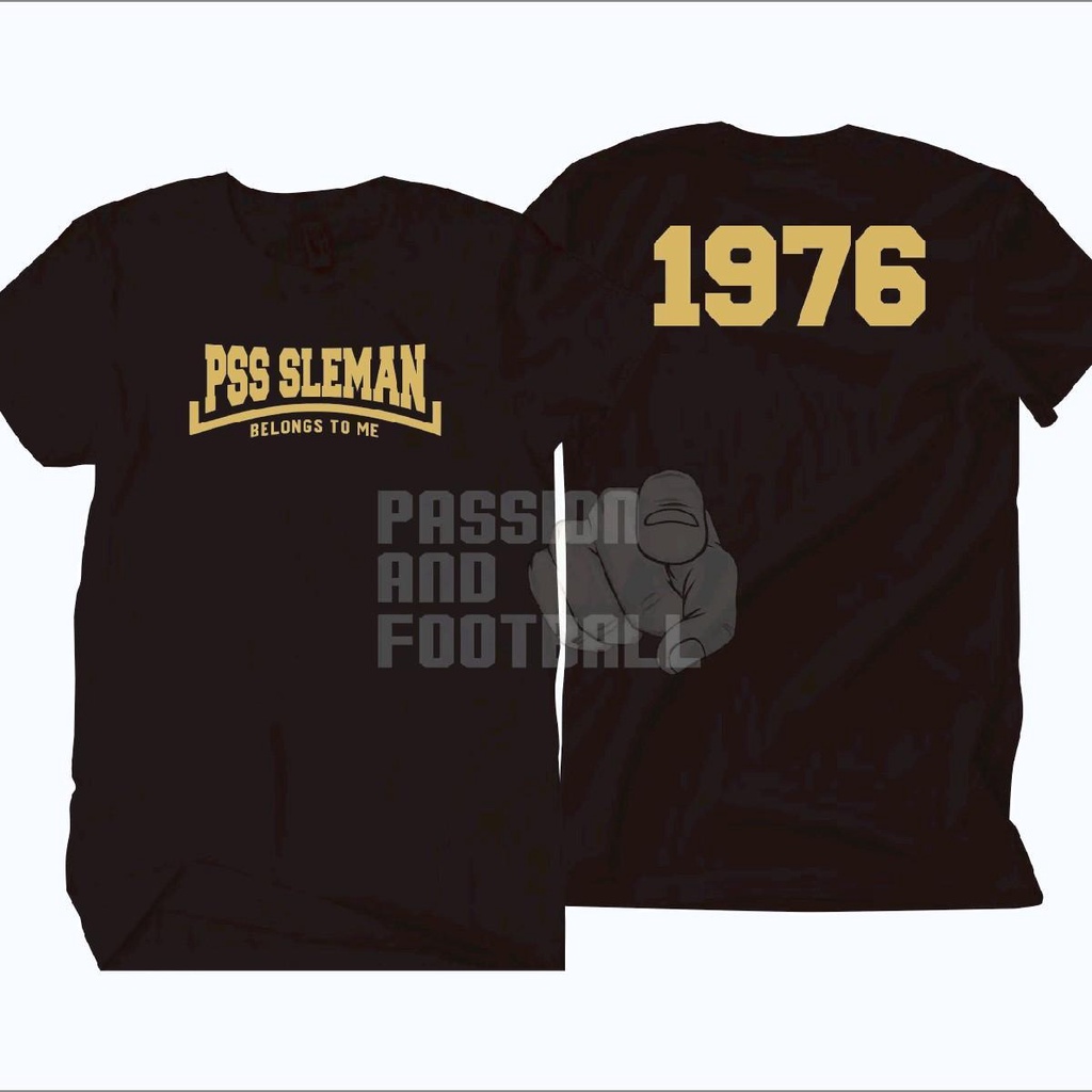 Jual T-SHIRT PSS SLEMAN BELONGS TO ME GOLD (BAYAR DITEMPAT) | Shopee ...