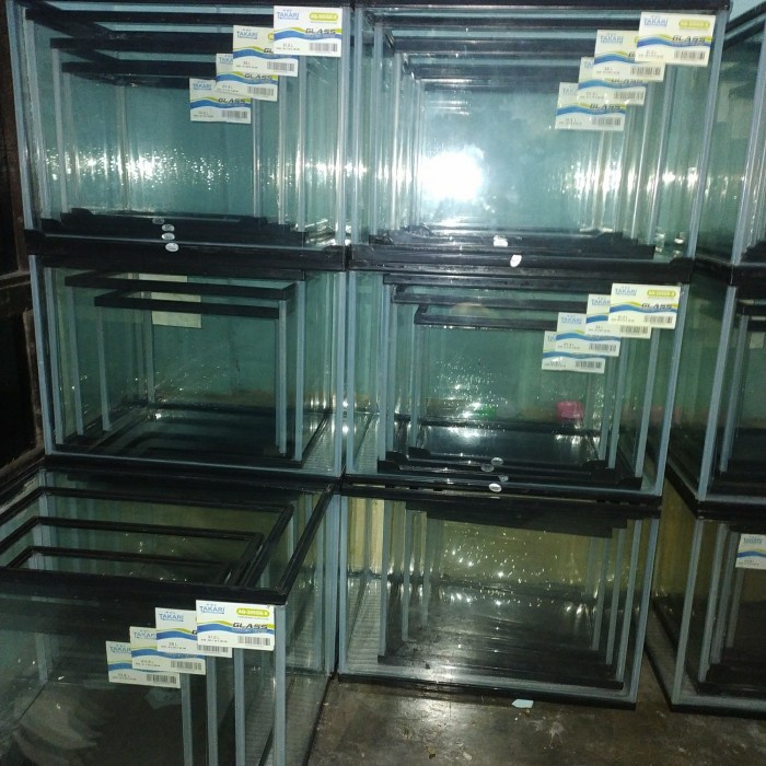Jual Aquarium Akrilik Tebal Takari GE- S , GE-M, GE-L, GE-X Mantab Gojek | Shopee Indonesia
