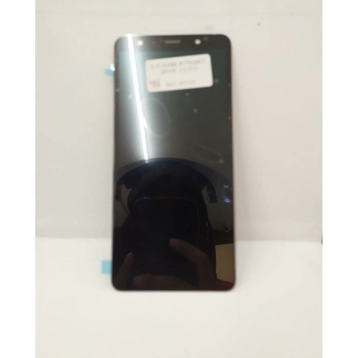 Jual LCD SAM A750 BLACK OLED H (123A750OLE) | Shopee Indonesia