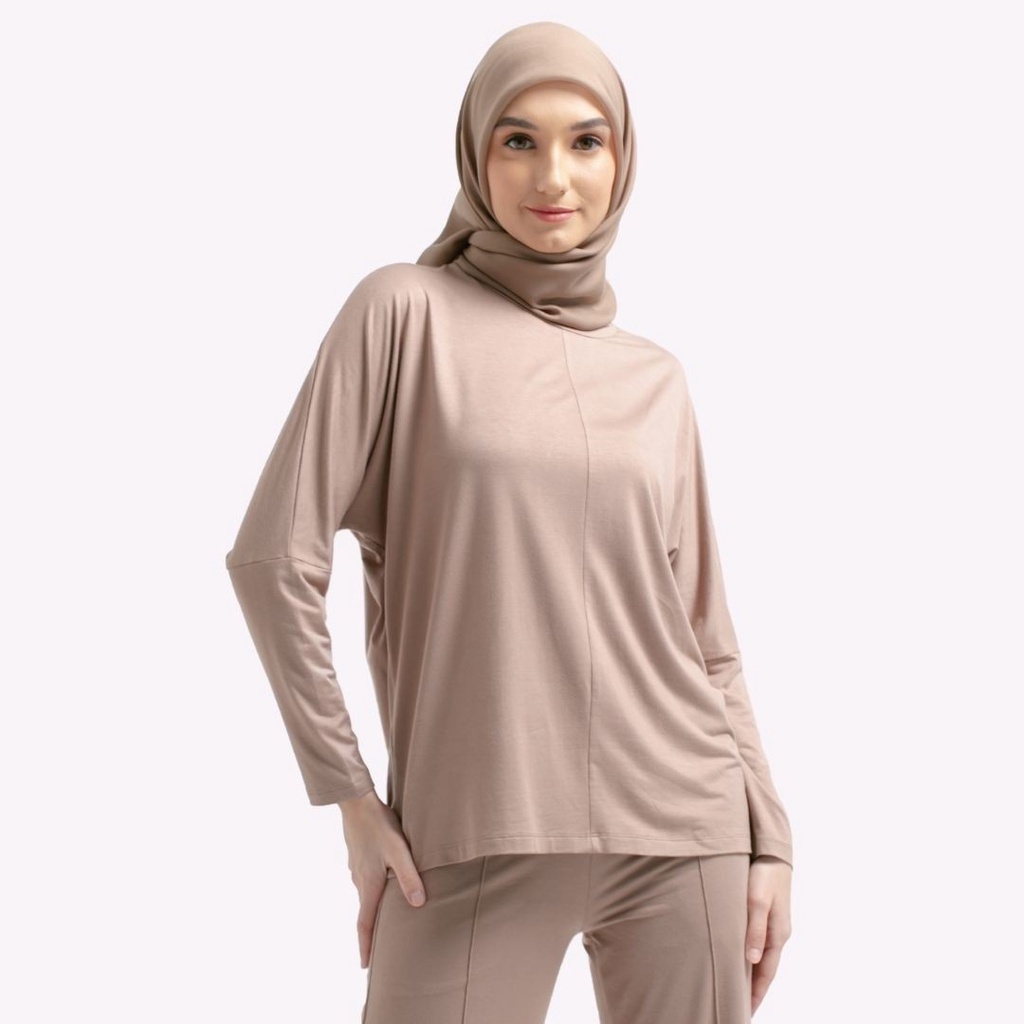 Jual Mula Women Dolman Long Sleeve TShirt/Kaos Wanita Lengan Panjang ...