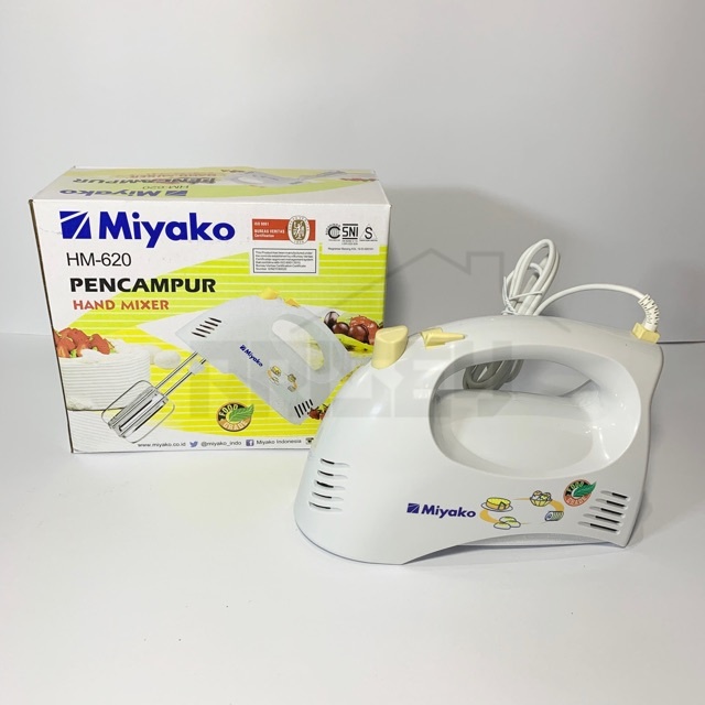 Jual Miyako Hand Mixer HM-620 190 Watt | Shopee Indonesia