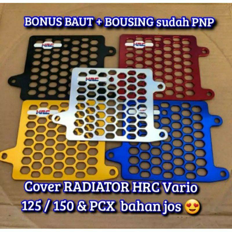 Jual #CRC# Cover Tutup Radiator PCX Vario 125 Vario 150 ADV CNC ...