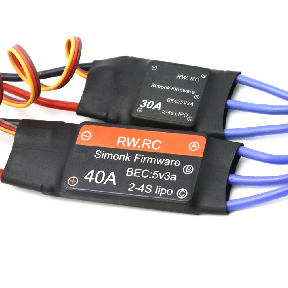Jual QX35RF Simonk 30A/40A 2-4S Brushless ESC Kontrol Kecepatan Untuk ...