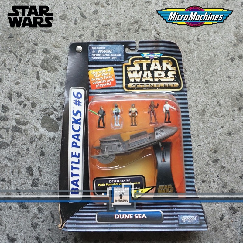 Jual Micro Machines Star Wars Action Fleet Dune Sea Battle Packs 6 Boba ...
