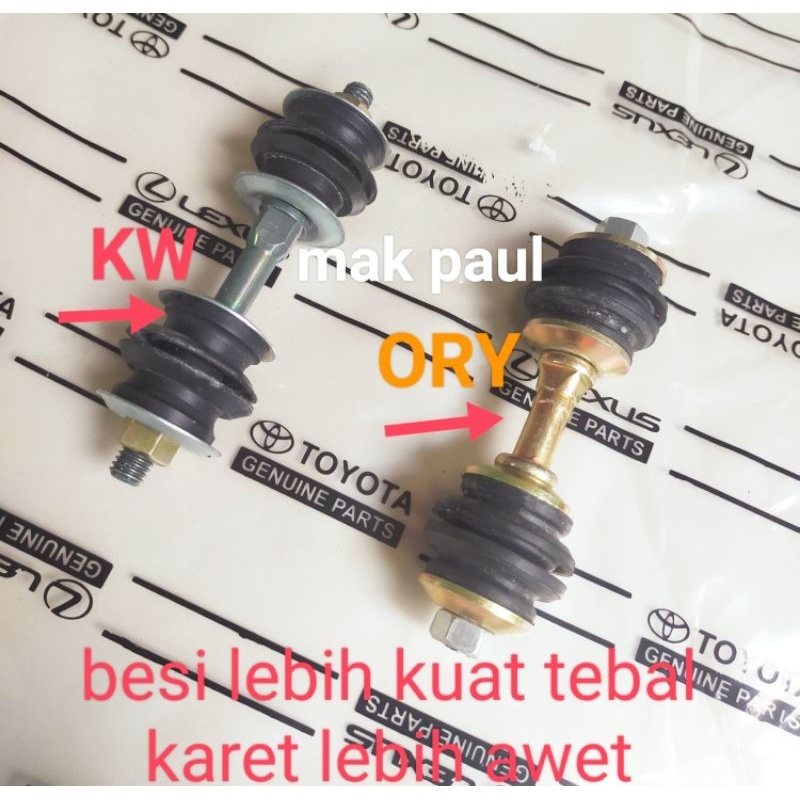 Jual baut link stabilizer ETIOS ALL NEW VIOS new YARIS 2013 - 2020 ORIGINAL | Shopee Indonesia