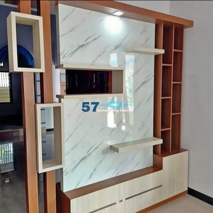 Jual Lemari Partisi Pemisah Ruangan Minimalis Bahan Multiplek HPL ...