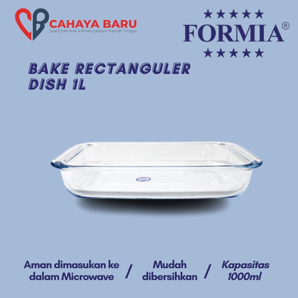 Jual FORMIA BAKE REC DISH 1 L | Shopee Indonesia