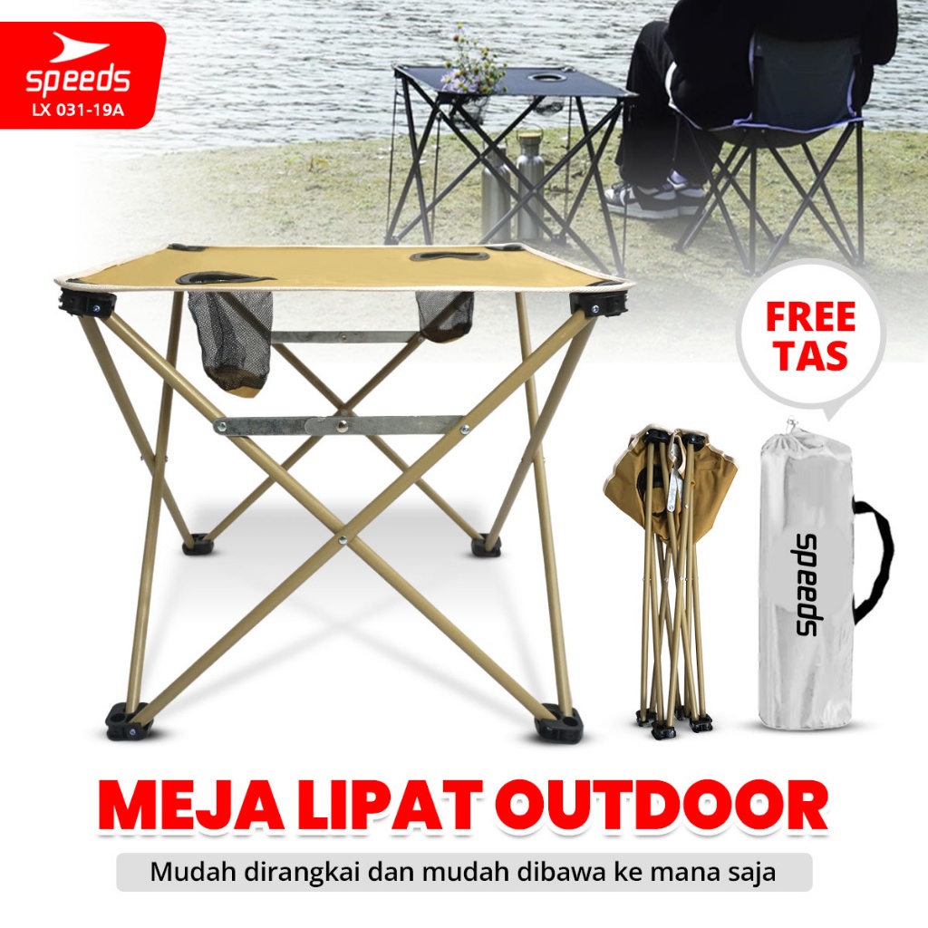 Jual Meja Camping Lipat Portable Indoor Outdoor | Shopee Indonesia