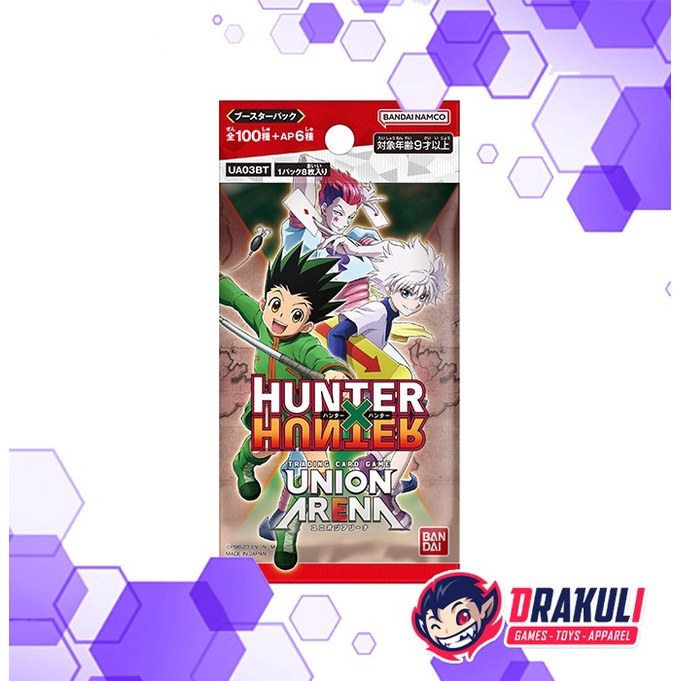 Jual TCG Union Arena Hunter X Hunter Card Booster Pack UA03BT | Shopee Indonesia