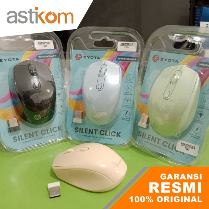 Jual Mouse Eyota M77 USB Wireless Silent Click 2.4Ghz | Shopee Indonesia