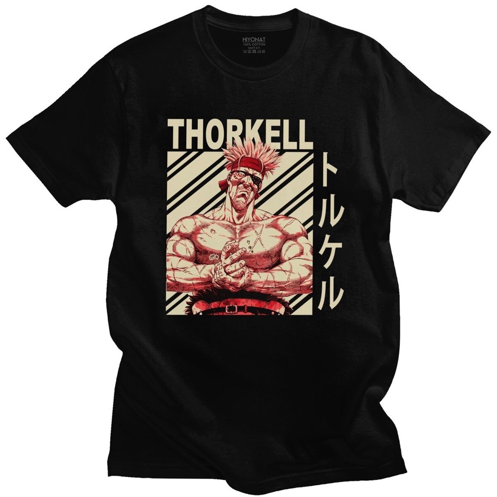 Jual Kaos Wibu Thorkell Anime Manga Vinland Saga - T shirt Kartun Anime ...