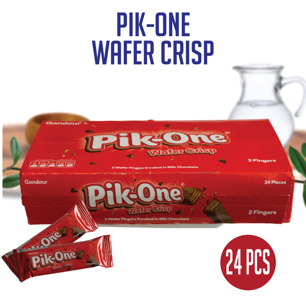 Jual PIK-ONE WAFER CRISP 1BOX ISI 24PCS | Shopee Indonesia