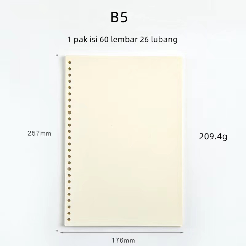 Jual Binder Paper / Binder Paper A5/B5 Murah Unik Lucu Binder Paper ...