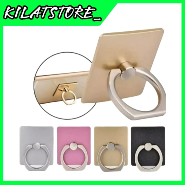 Jual Phone Holder Ring Polos Crome for Back Handphone | Shopee Indonesia