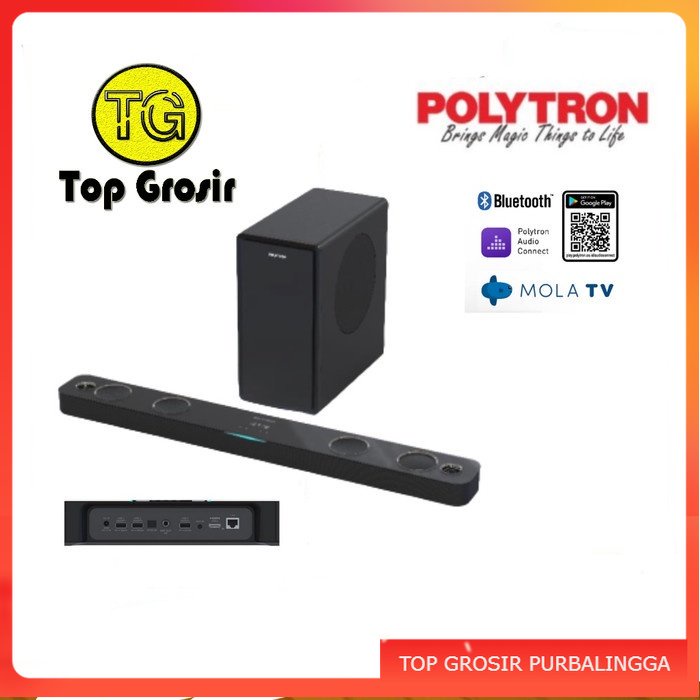 Jual POLYTRON HOME THEATER PHT 250 Smart Speaker Soundbar Polytron PHT ...