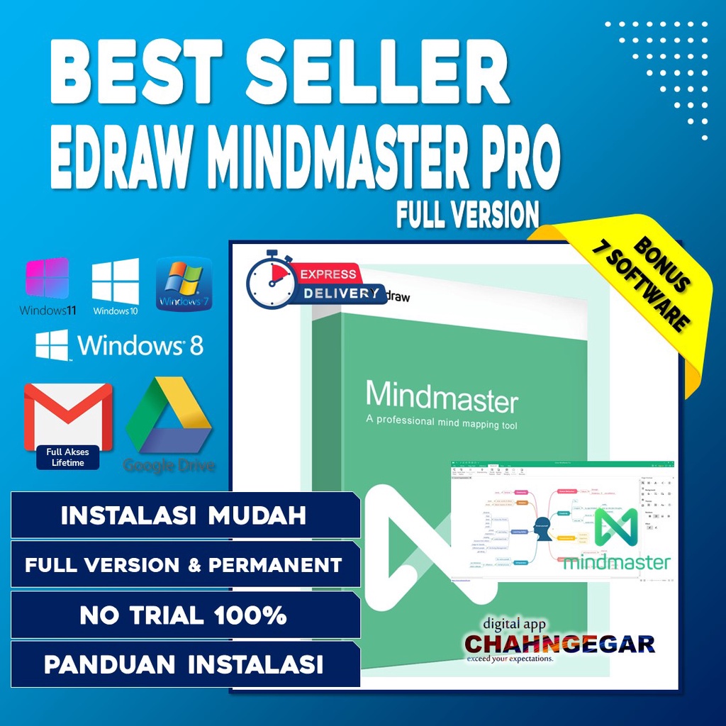Jual Software Edraw MindMaster 8.5.1 Pro Lisensi Lifetime | Aplikasi Mind Mapping untuk pemetaan ...