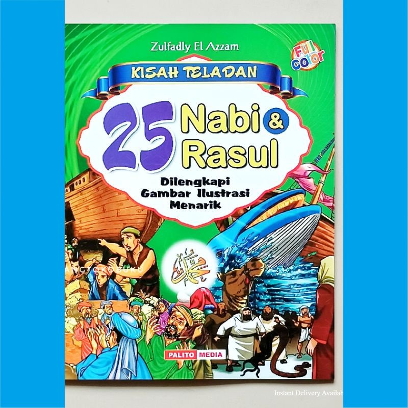 Jual BUKU CERITA ANAK ISLAMI - KISAH TELADAN 25 NABI DAN RASUL UKURAN BESAR - PALITO MEDIA ...