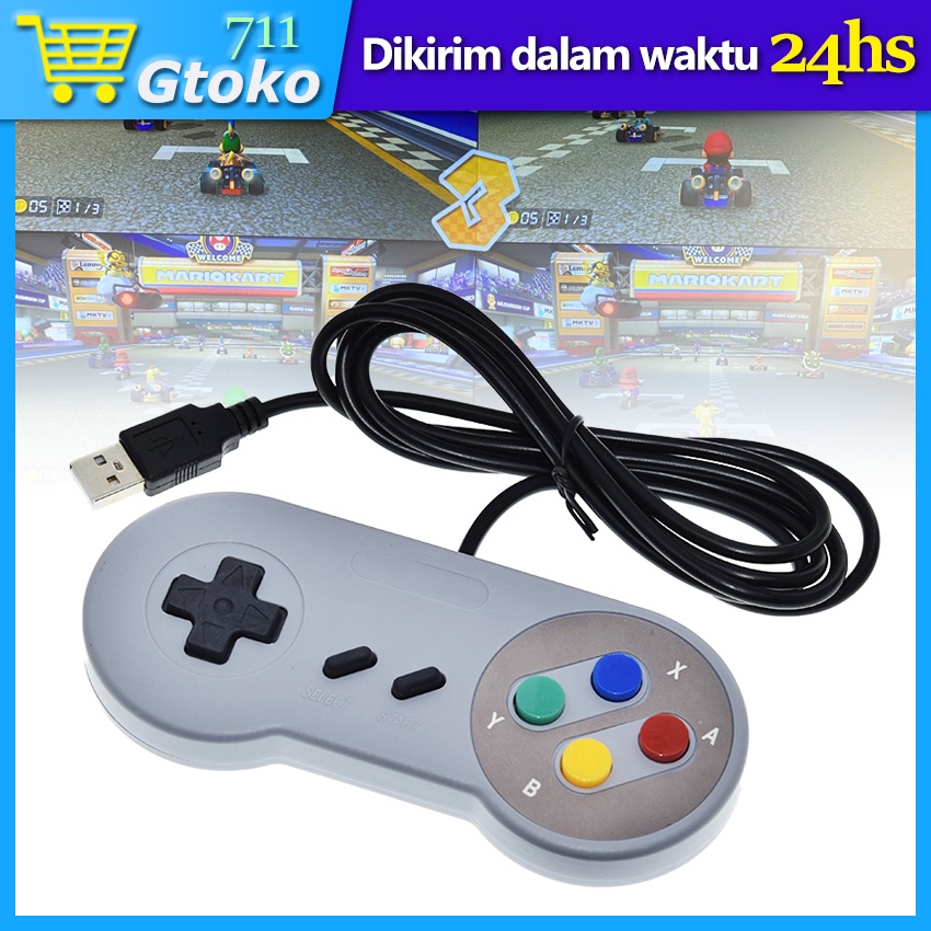 Jual Raspberry Pi 2 3 Retropie SNES USB Controller Game Pad Nintendo PC ...