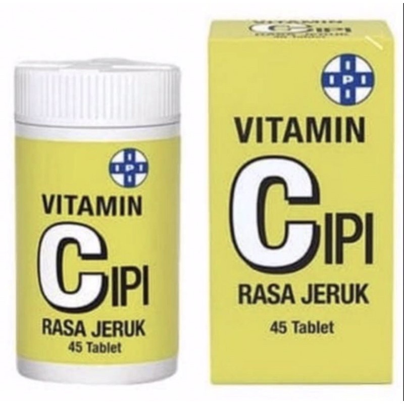Jual Vitamin C IPI | A IPI | B complex IPI kemasan botol isi 45 tablet hisap | Shopee Indonesia