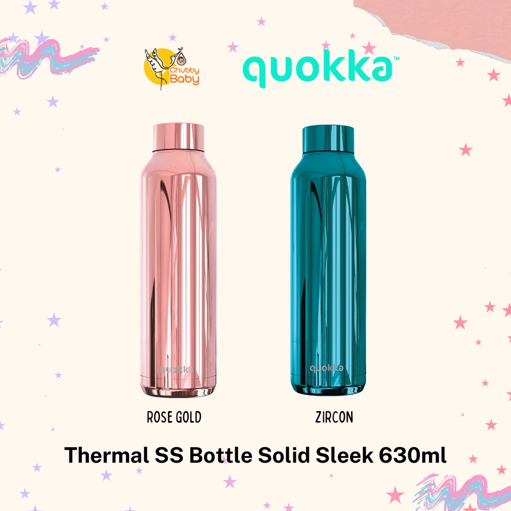 Jual Quokka Thermal SS Bottle Solid Sleek 630ml | Botol Minum Stainless | Shopee Indonesia