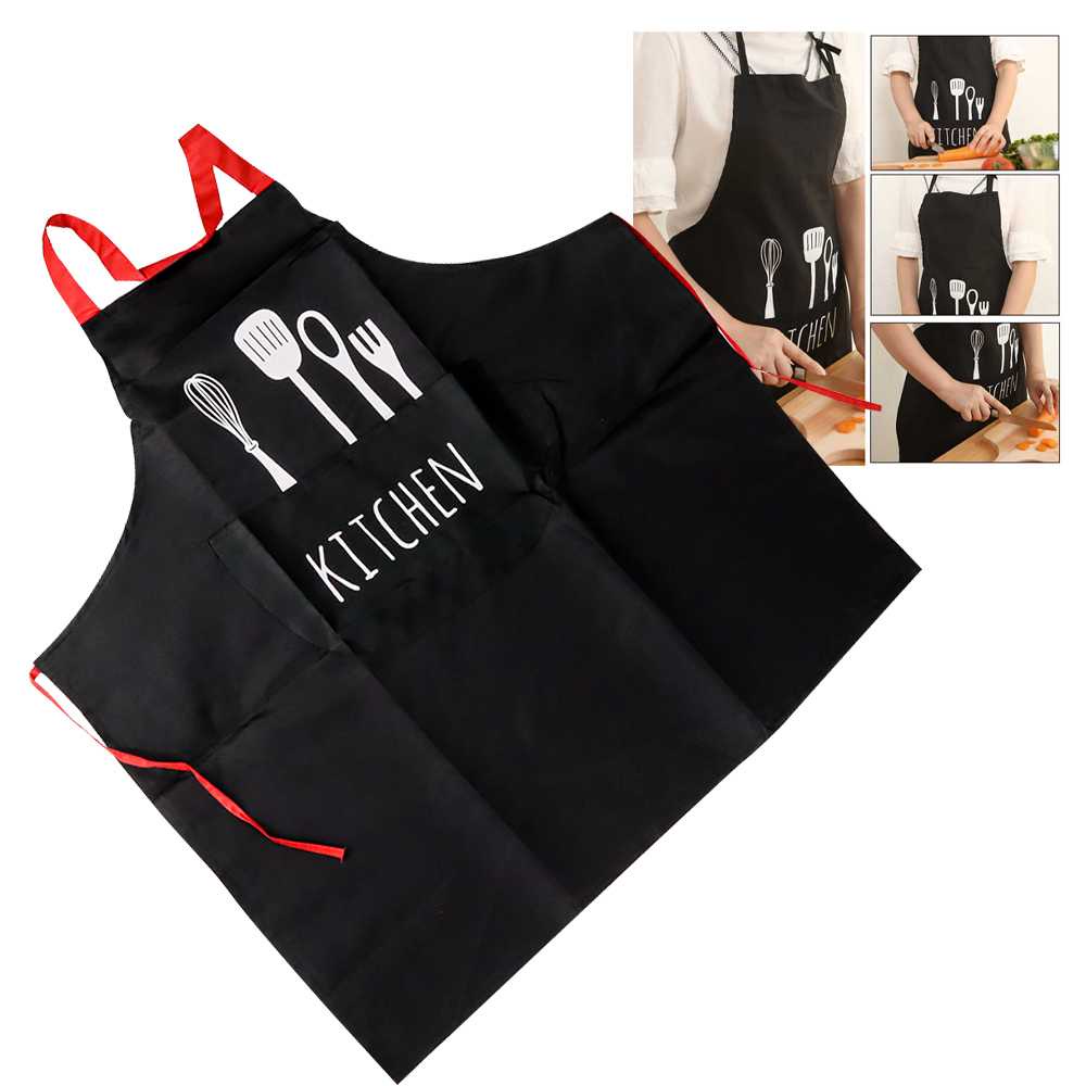 Jual Celemek Dapur Chef Apron Masak Pelindung Baju Anti Kotor Clemek ...