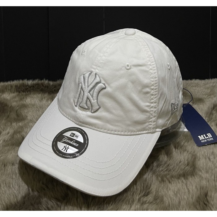 Jual Topi NY New York Yankees NE New Era mlbb - Putih | Shopee Indonesia