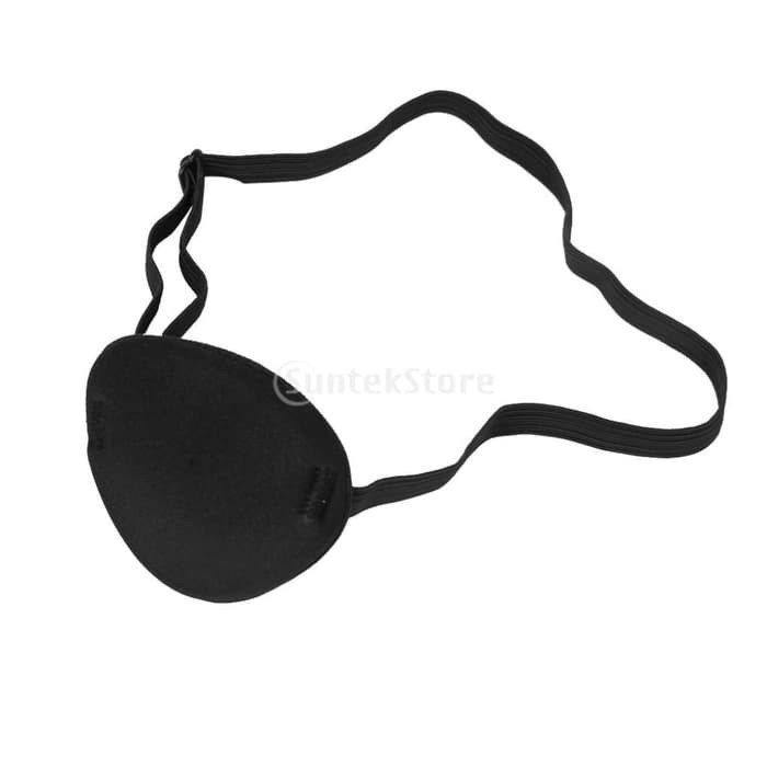Jual EPBL - Black Eyepatch Eye Patch Hitam Kesehatan Ciel Kuroshitsuji ...