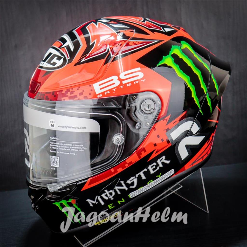 Jual HJC HELM RPHA 1N FABIO QUARTARARO MC1 | BLACK RED | SINGLE VISOR ...