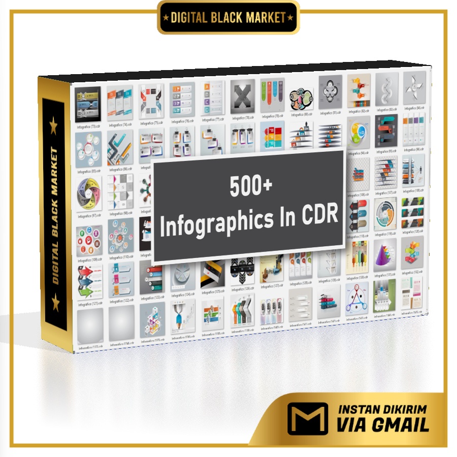 Jual ID99201 - 500 CDR Infographics | Shopee Indonesia