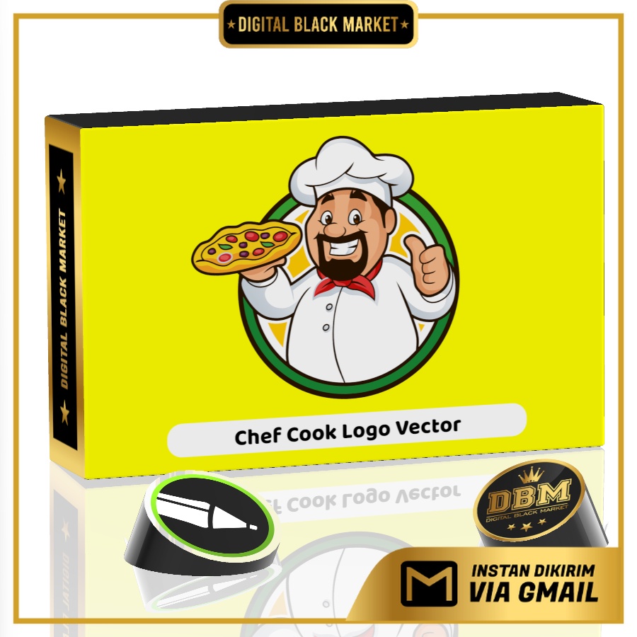 Jual ID25104 - Chef Cook Logo Vector CorelDraw | Shopee Indonesia