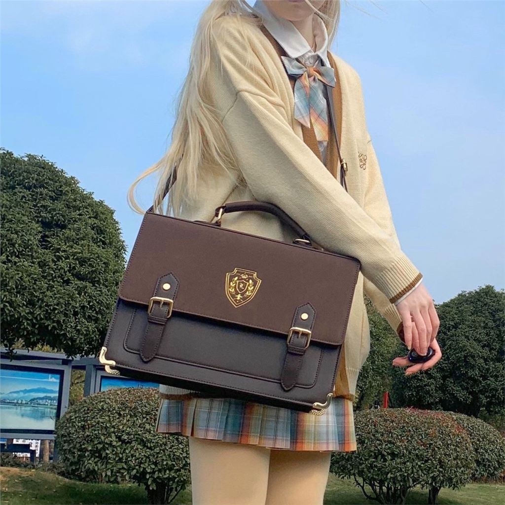 Jual Japanese University JK Uniform Bag Academy Style One Shoulder ...