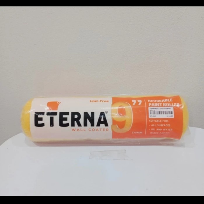Jual bulu roll ETERNA 9 INCH / isi roller cat kuas / refil kuas cat ...