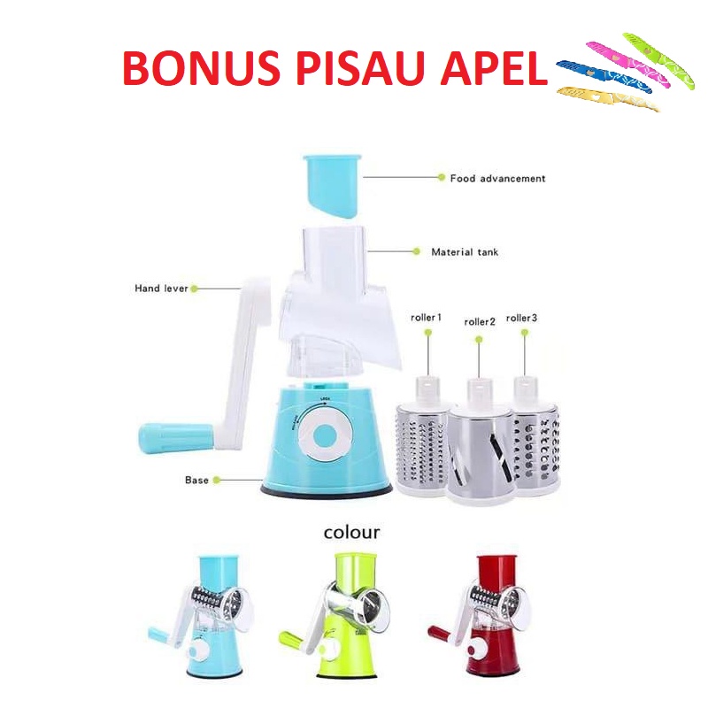 Jual DHW Alat Pemotong Sayuran Parutan Serbaguna Vegetable Slicer ...