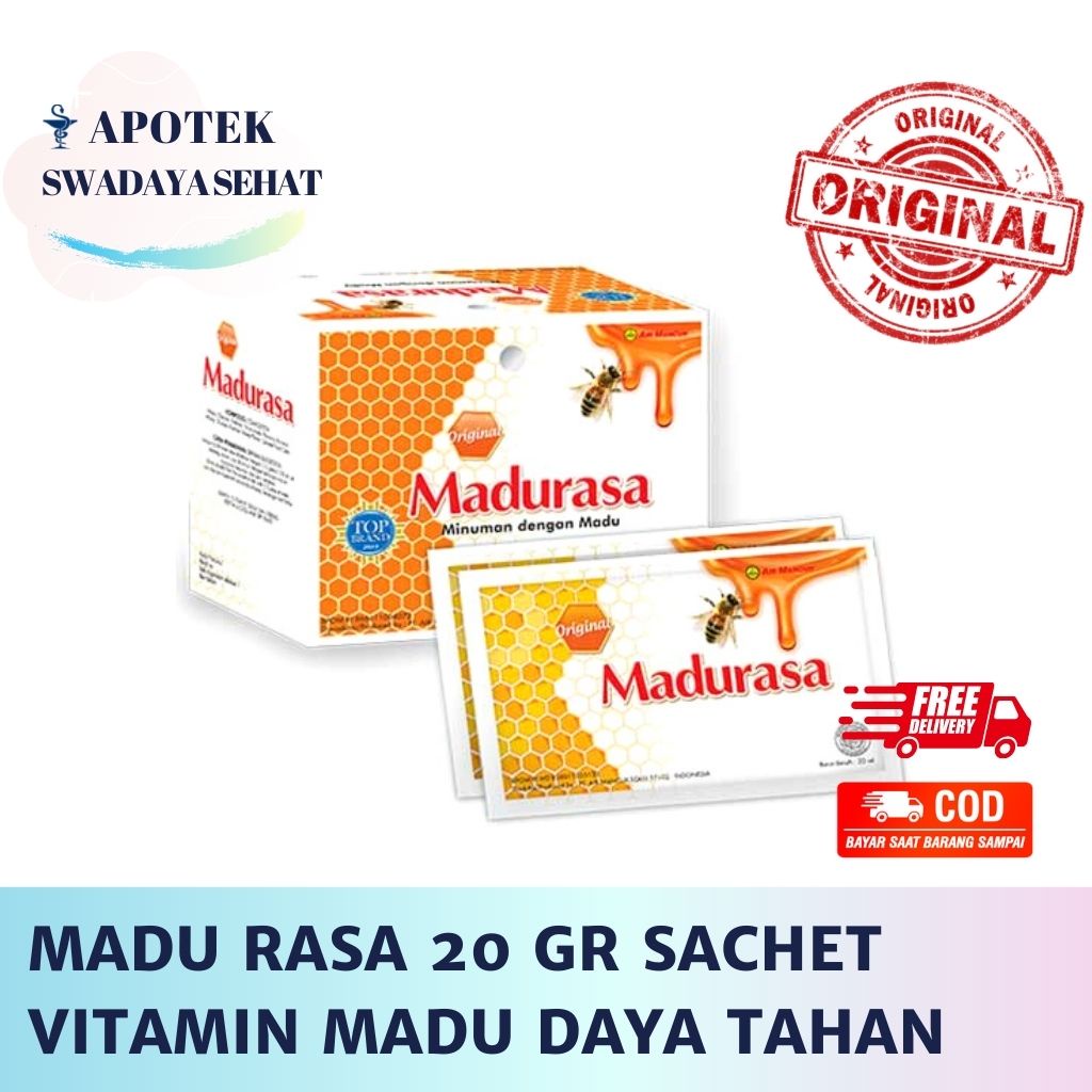 Jual MADU RASA Sachet 20 Gr Rasa Original Dan Jeruk Nipis - Vitamin Daya Tahan Tubuh Madurasa ...